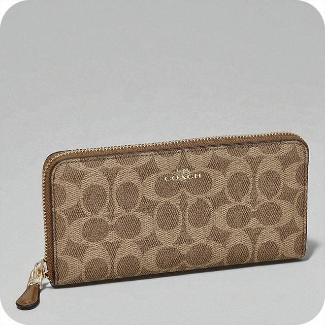 コーチ 長財布 レディース ブランド COACH 59267 IMBDX ブラウン ウォレット 高級 おしゃれ プレゼント 実用的