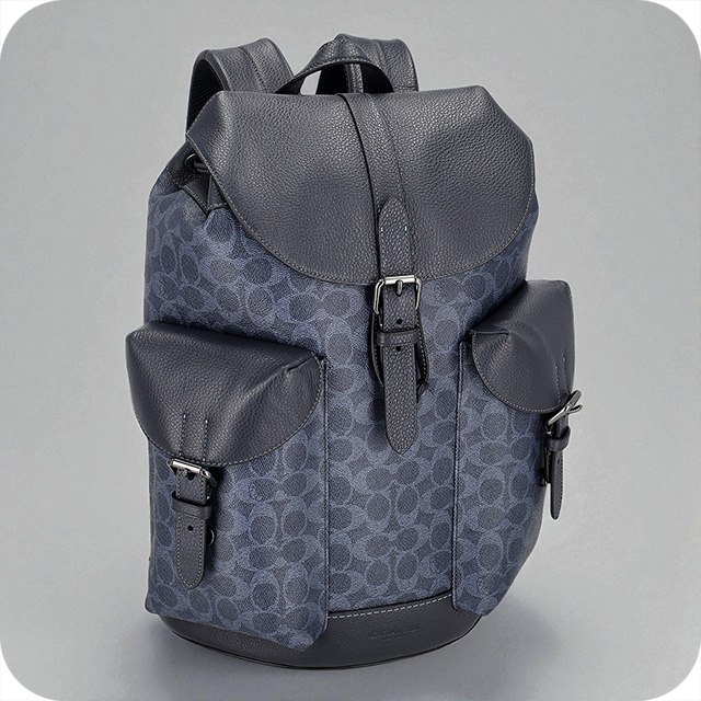 コーチ バックパック メンズ ブランド COACH CW211 QBN2V ネイビー/ブラック 旅行カバン ブランド 高級 おしゃれ プレゼント 男性 実用的 かっこいい