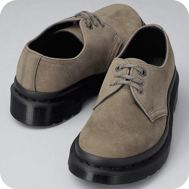 ドクターマーチン 3ホールシューズ メンズ レディース ブランド DR.MARTENS レザー 31131059 NICKEL GREY