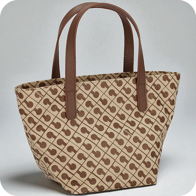 ゲラルディーニ ハンドバッグ レディース ブランド GHERARDINI GHB0107 TA/BU ベージュ/ブラウン 軽量 小さめ 手提げ 高級 おしゃれ プレゼント 女性 実用的 かわいい