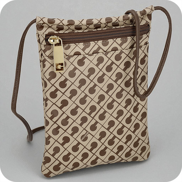 ゲラルディーニ ショルダーバッグ レディース ブランド GHERARDINI GHB0118 TA/BU ベージュ/ブラウン 斜めがけ 高級 おしゃれ プレゼント 女性 実用的 かわいい