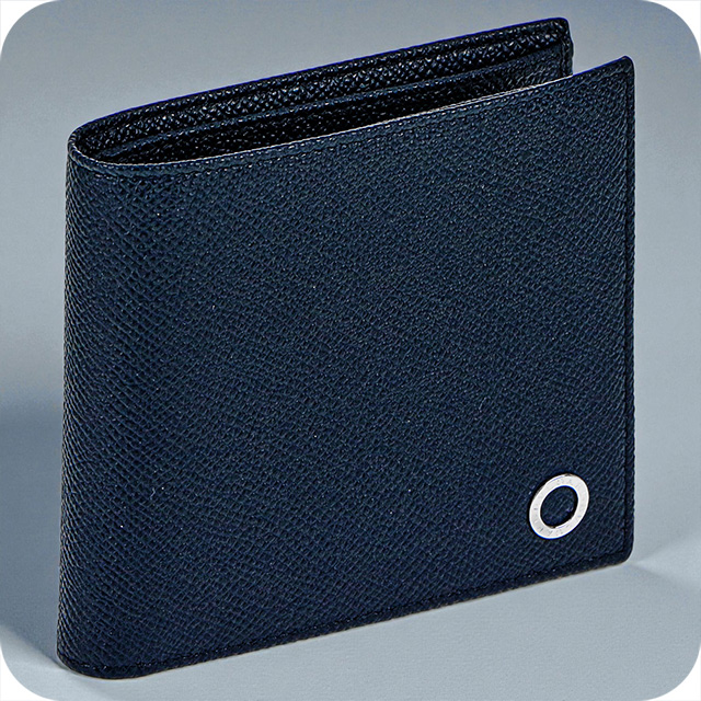 ブルガリ 二つ折り財布 メンズ ブランド BVLGARI 39324 DSAP デニムサファイア ウォレット 高級 おしゃれ プレゼント 実用的