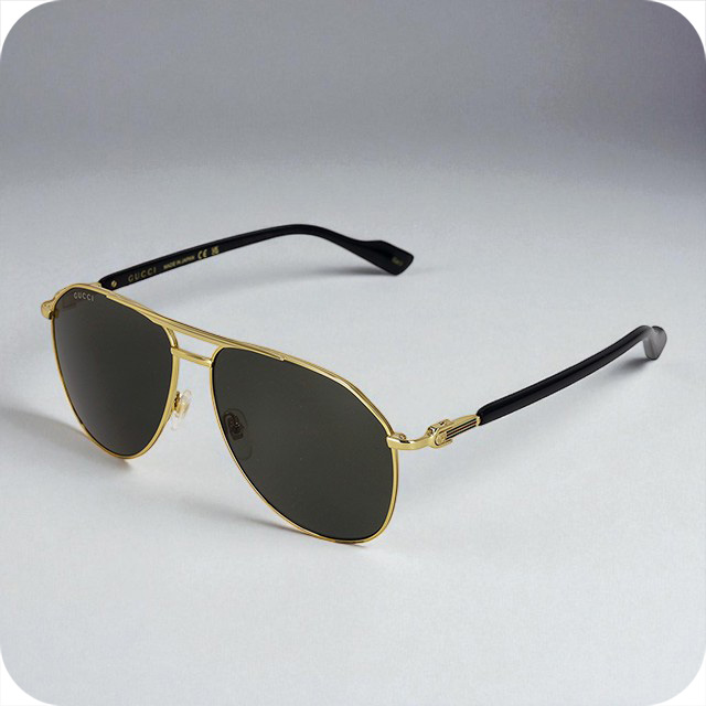 グッチ サングラス メンズ ブランド GUCCI GG1220S 001 ゴールド/ブラック