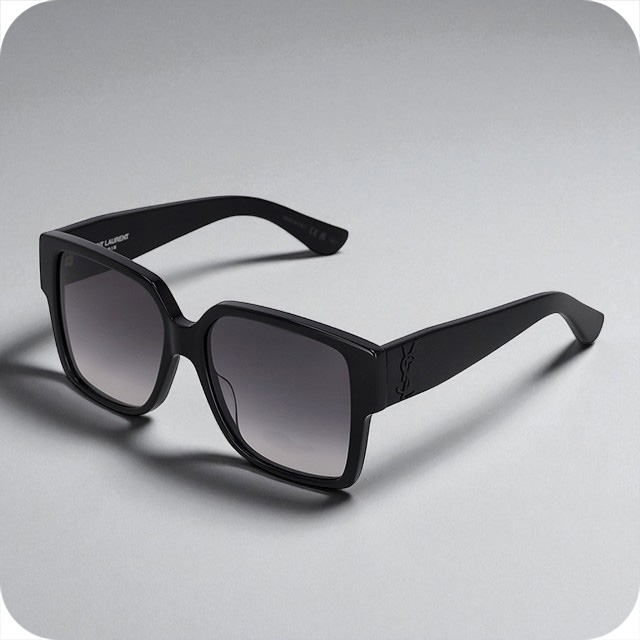 サンローラン サングラス メンズ レディース ブランド SAINT LAURENT SL M9 002 ブラック