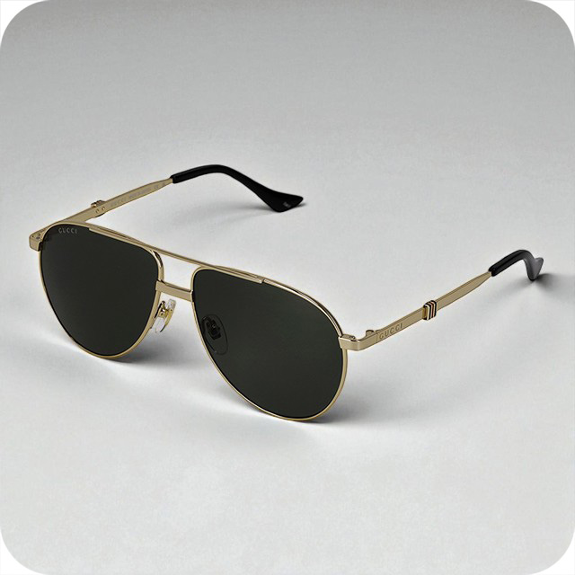 グッチ サングラス メンズ ブランド GUCCI GG1440S 001 ゴールド/ブラック