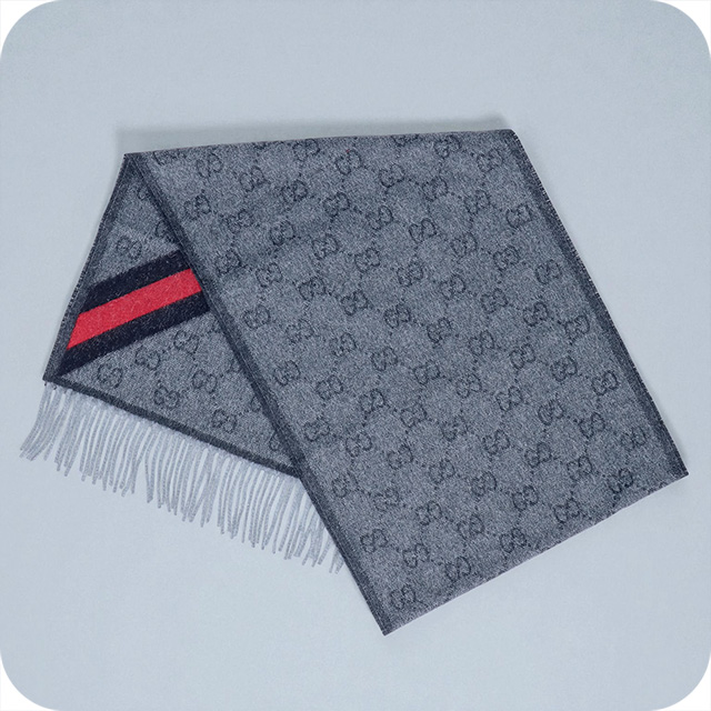 グッチ ストール メンズ レディース ブランド GUCCI 570603-3G200 4068 ミッドナイトブルー