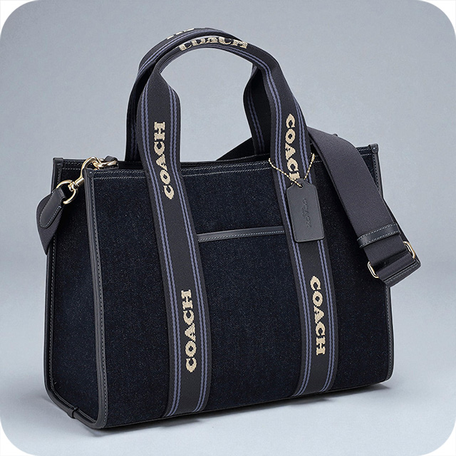 コーチ トートバッグ レディース ブランド COACH CCL68 IML6L ネイビー 軽量 手提げ 高級 おしゃれ プレゼント 女性 実用的 かわいい