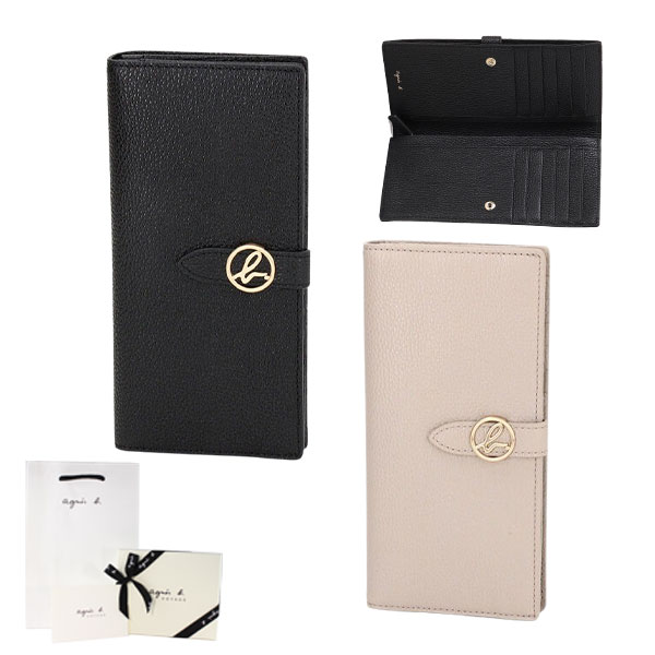 アニエスベー agnesb.VOYAGE 財布 長財布 レディース 天然皮革 UAW01-02 ボヤージュ ブランド