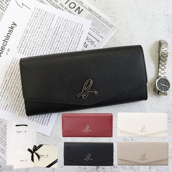 アニエスベー 財布 長財布 agnesb.VOYAGE ロゴ レディース メンズ TAW05-07 ボヤージュ