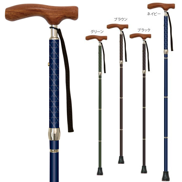 sinano stick [折りたたみ杖・カイノスCOOL(クール)]シナノ 歩行杖・ステッキ KAINOS 15%OFF 【送料無料】