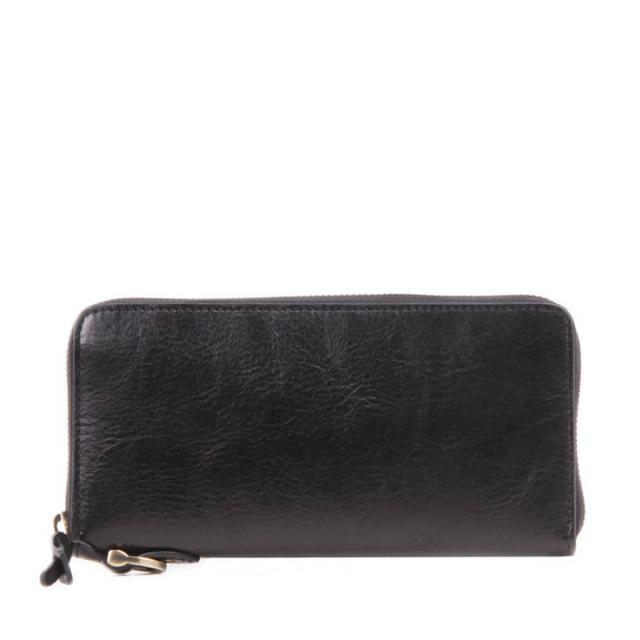 AVIREX [ AX9102 イタリアンレザー ラウンド 長財布 ウォレット @12000] アビレックス WALLET