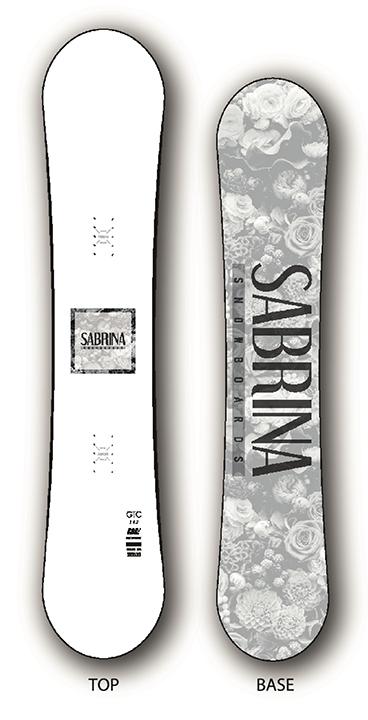 【在庫限り最終特価】 SABRINA BOARDS [ GTC @59000] サブリナ スノーボード 【正規代理店商品】【送料無料】