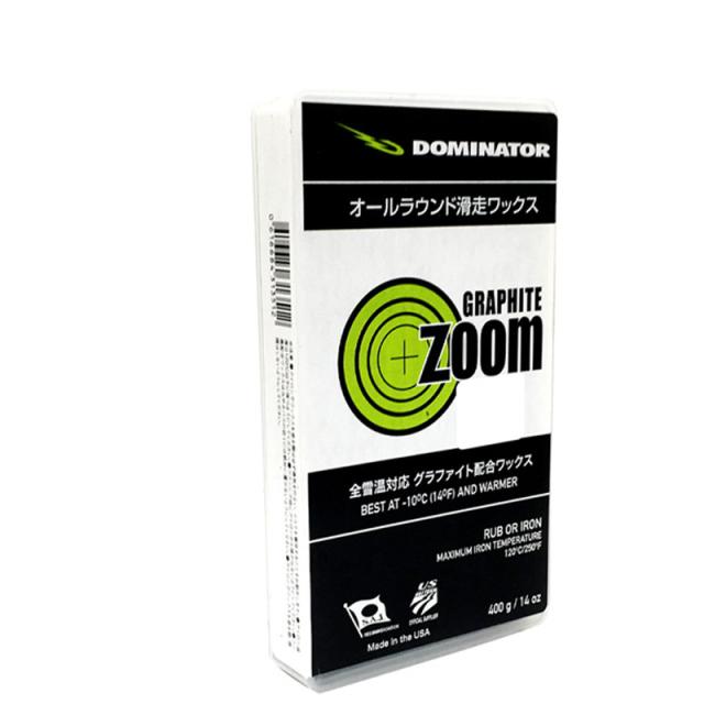 Dominator [ ZOOM GRAPHIT WAX 400g @9500] ドミネーター ズームグラファイト ワックス SKI BOARD スキー スノーボード用