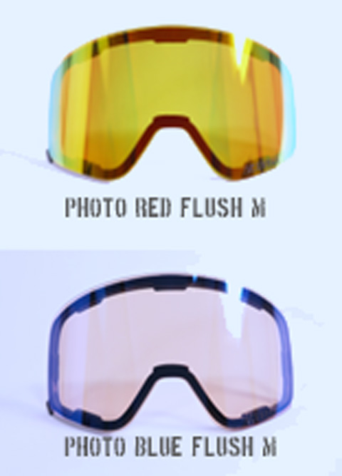 [ bONE  GOGGLE用 ミラー or プラチナ スペアレンズ @12000] Ice BRKR ゴーグル MIRROR PLATINUM LENS 交換レンズ