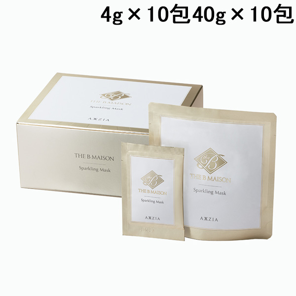 〔ポイント15％〕ザ ビー メゾン THE B MAISON スパークリングマスク 4g×10包/40g×10包 マスク（シート・クリーム） [152896]