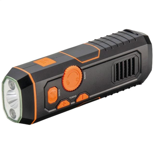 エマージェンシーラジオライト L3630 2328-018 【送料無料】 防災グッズ 防災セット 防災ラジオ FMラジオ サイレン 避難セット ...