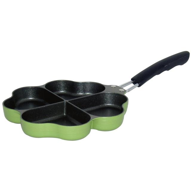 IH対応 しあわせを呼ぶ四つ葉のフライパン KS-2813 162-B116 A31【沖縄県除き送料無料】 ラッピング無料 のし無料 ...