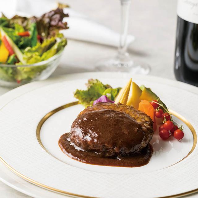 リストランテアルポルト 片岡宏之監修 黒トリュフソースハンバーグ 950301 7946-570 冷凍 ハンバーグ ギフト お歳暮 お年賀 冬 ...