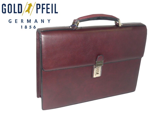 GOLD PFEIL ゴールドファイル オックスフォード カブセ式 ブリーフケース 901508 ikt02