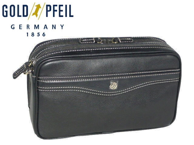 GOLD PFEIL ゴールドファイル オックスフォード オックスフォード セカンドバッグ 2ルーム 901203  贈答品 ギフト ikt02