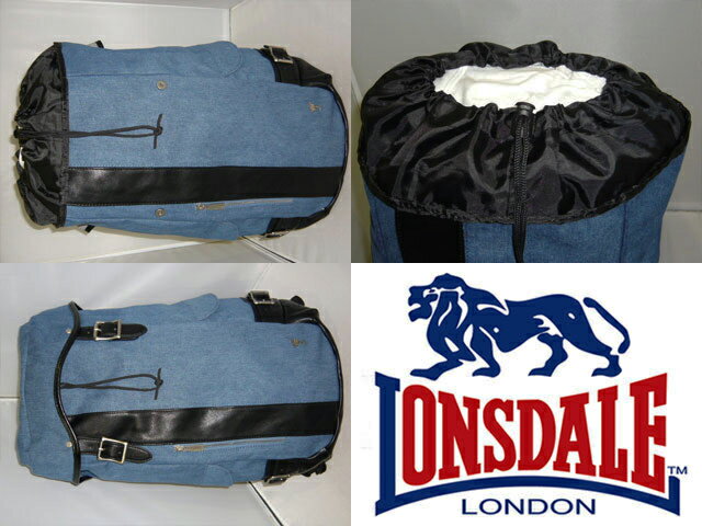 記念日 【ギフト】メンズ レディース【プレゼント】 [ロンズデール] LONSDALE クラウン バッジシリーズザック型リュック リュックサック 記念日 【ギフト】メンズ レディース【プレゼント】 [ロンズデール