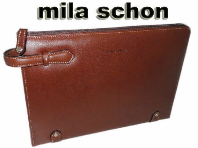 mila schon (ミラショーン) トレノ メンズポーチ 薄マチ 299204