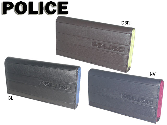 ポリス POLICE BICOLORE ビコローレ 長財布 かぶせ 0407 PA-59902 tor03