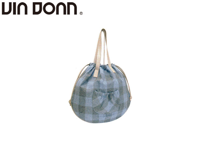 Viadoan ヴィアドアン Indigo インディゴ 麻 牛革 トートバッグ 2421 via45