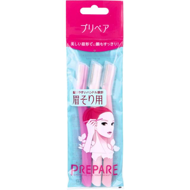 プリペア 眉そり用 3本入の通販はau PAY マーケット - 即納ドラッグ 金太郎SHOP | au PAY マーケット－通販サイト