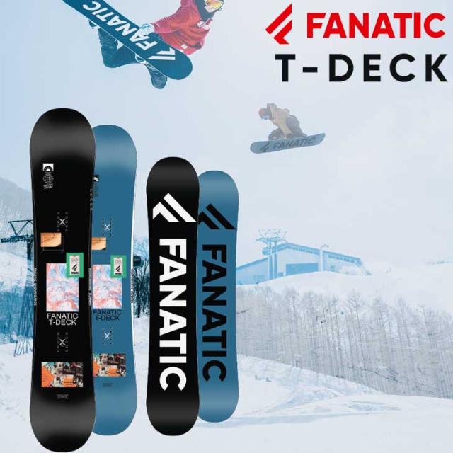 22-23 FANATIC ファナティック スノーボード T-DECK ALL TERRAIN GROUNDTRICK ship1 予約販売品 ...