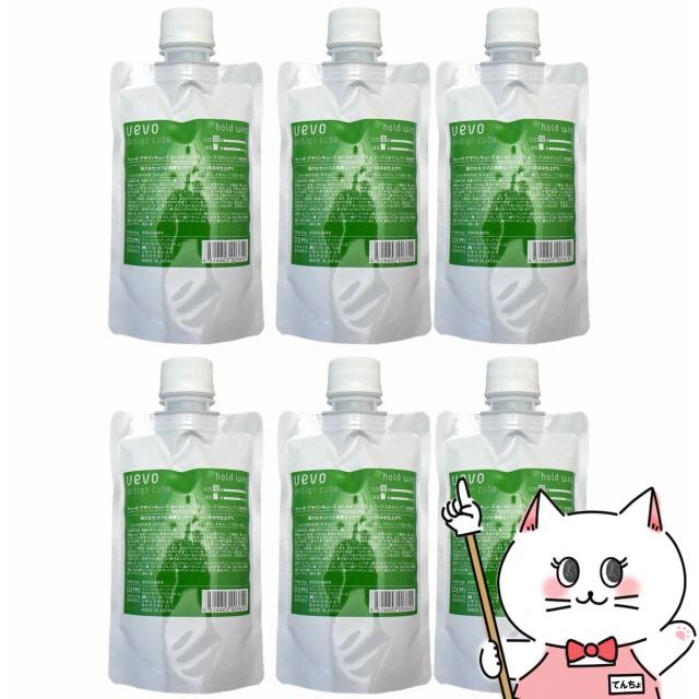 [セット]デミ ウェーボデザインキューブホールドワックス 詰替200g×6個[レフィル/詰め替え][DEMI / ヘアスタイリングワックス][送料無料] (6012079-set6)