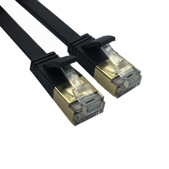 UNITCOM CAT8 フラットLANケーブル 3.0m ( CAT8-LAN/FLAT/030 ) 「40GBASE-T」に対応した ...