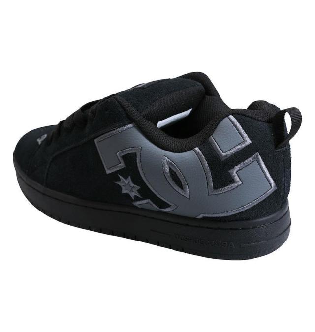 大きいサイズ DCSHOES スニーカー (COURT GRAFFIK SE) ブラック×グレー 30cm 31cm 32cm/1240-5316-1-105