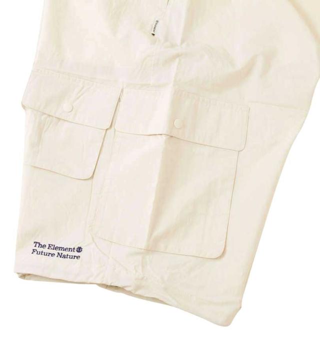 大きいサイズ ELEMENT SHODカーゴハーフパンツ ストーン 3L 4L 5L 6L/1274-3270-1-108