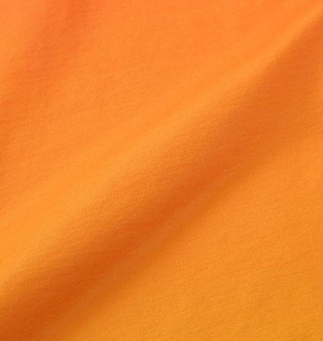 大きいサイズ SY32 by SWEET YEARS グラデーション ビッグロゴ 半袖 Tシャツ オレンジ 3L 4L 5L 6L/1278-5242-1-110