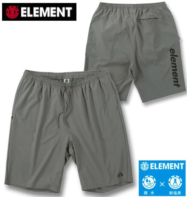 大きいサイズ ELEMENT WATER ハーフパンツ グレー 3L 4L 5L 6L/1274-5285-1-118
