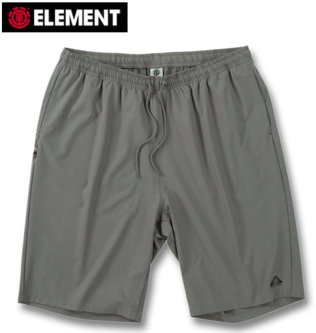 大きいサイズ ELEMENT WATER ハーフパンツ グレー 3L 4L 5L 6L/1274-5285-1-118