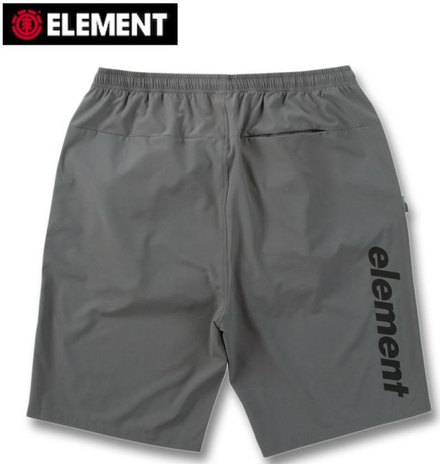 大きいサイズ ELEMENT WATER ハーフパンツ グレー 3L 4L 5L 6L/1274-5285-1-118