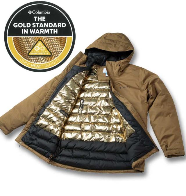 大きいサイズ Columbia オークハーバー インシュレイテッドジャケット デルタ 1X〜6X/1273-3370-1-328