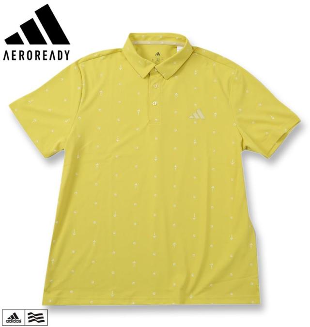 大きいサイズ adidas golf アディダスゴルフ モノグラム 半袖シャツ ピュアサルファ 3XL 4XL 5XL/1278-5201-3-128