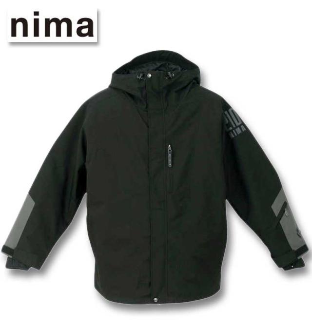 大きいサイズ nima スノーボードジャケット ブラック 3L 5L 7L/1256-3310-2-430