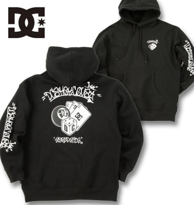 大きいサイズ DCSHOES GAME プルパーカー ブラック 3L 4L 5L 6L/1278-5316-2-138