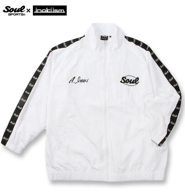 大きいサイズ INOKI ISM×SOUL アントニオ猪木 ウインドブレーカー ジャケット ホワイト 3L 4L 5L 6L/1273-4365-1-158