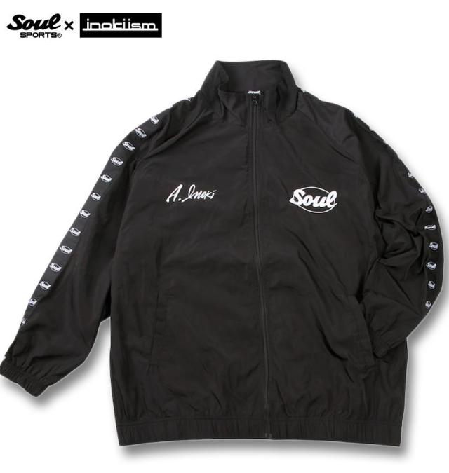 大きいサイズ INOKI ISM×SOUL アントニオ猪木 ウインドブレーカー ジャケット ブラック 3L 4L 5L 6L/1273-4365-2-158