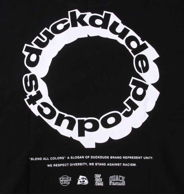 大きいサイズ b-one-soul DUCK DUDE スプラッシュ プルパーカー ブラック 3L 4L 5L 6L/1258-3326-2-75