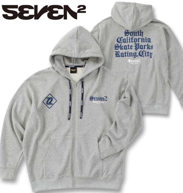 大きいサイズ SEVEN2 裏毛 フルジップ パーカー ヘザーグレー 3L 4L 5L 6L 8L/1268-4302-1-79の通販はau PAY マーケット - 大きいサイズの専門店ビック ...