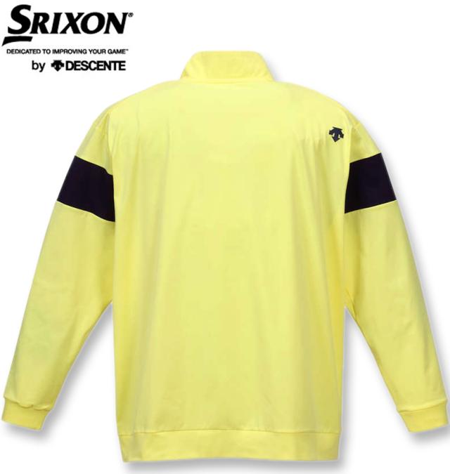 大きいサイズ SRIXON 「松山プロ共同開発」トラックジャケット イエロー 3L 4L 5L 6L/1273-2310-2-188