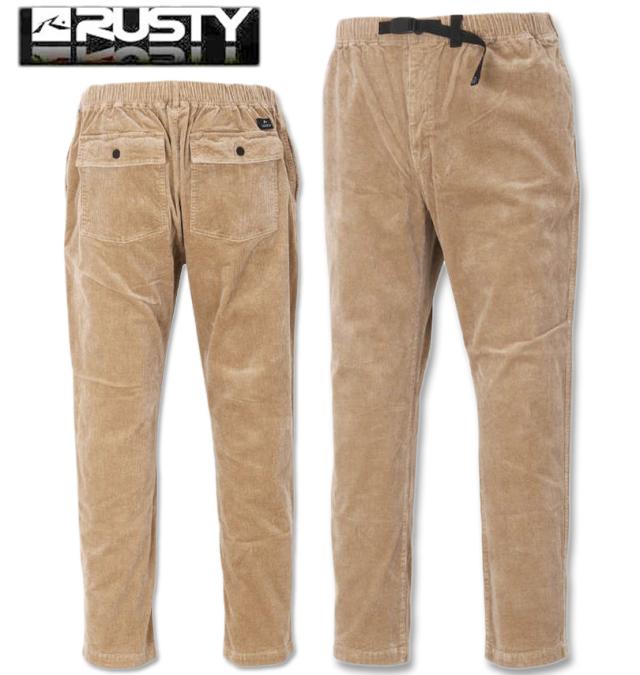大きいサイズ RUSTY コーデュロイパンツ ベージュ 3L 4L 5L 6L/1274-1310-1-89