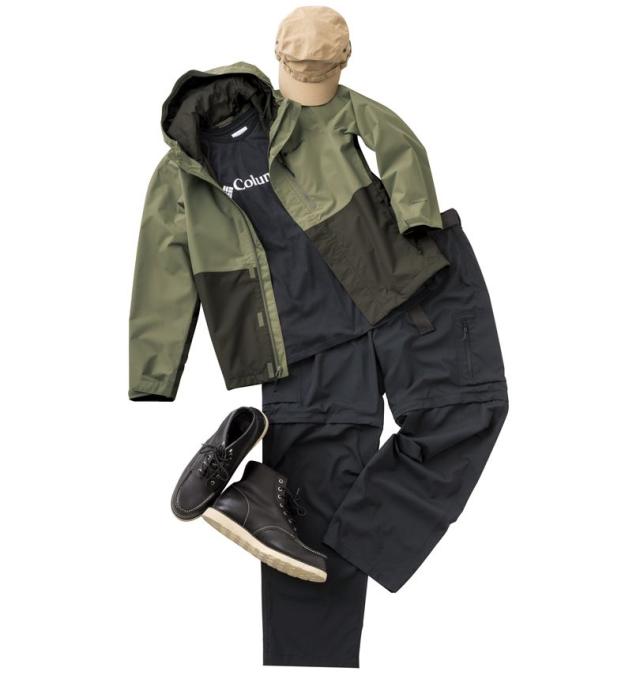 大きいサイズ Columbia ハイクバウンド 2 ジャケット グリーン