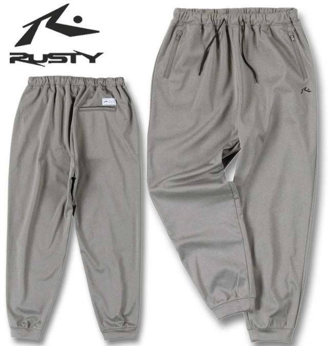 大きいサイズ RUSTY 3層ボンディング フリース スウェット パンツ ヘザーグレー 3L 4L 5L 6L 8L/1274-4320-1-98